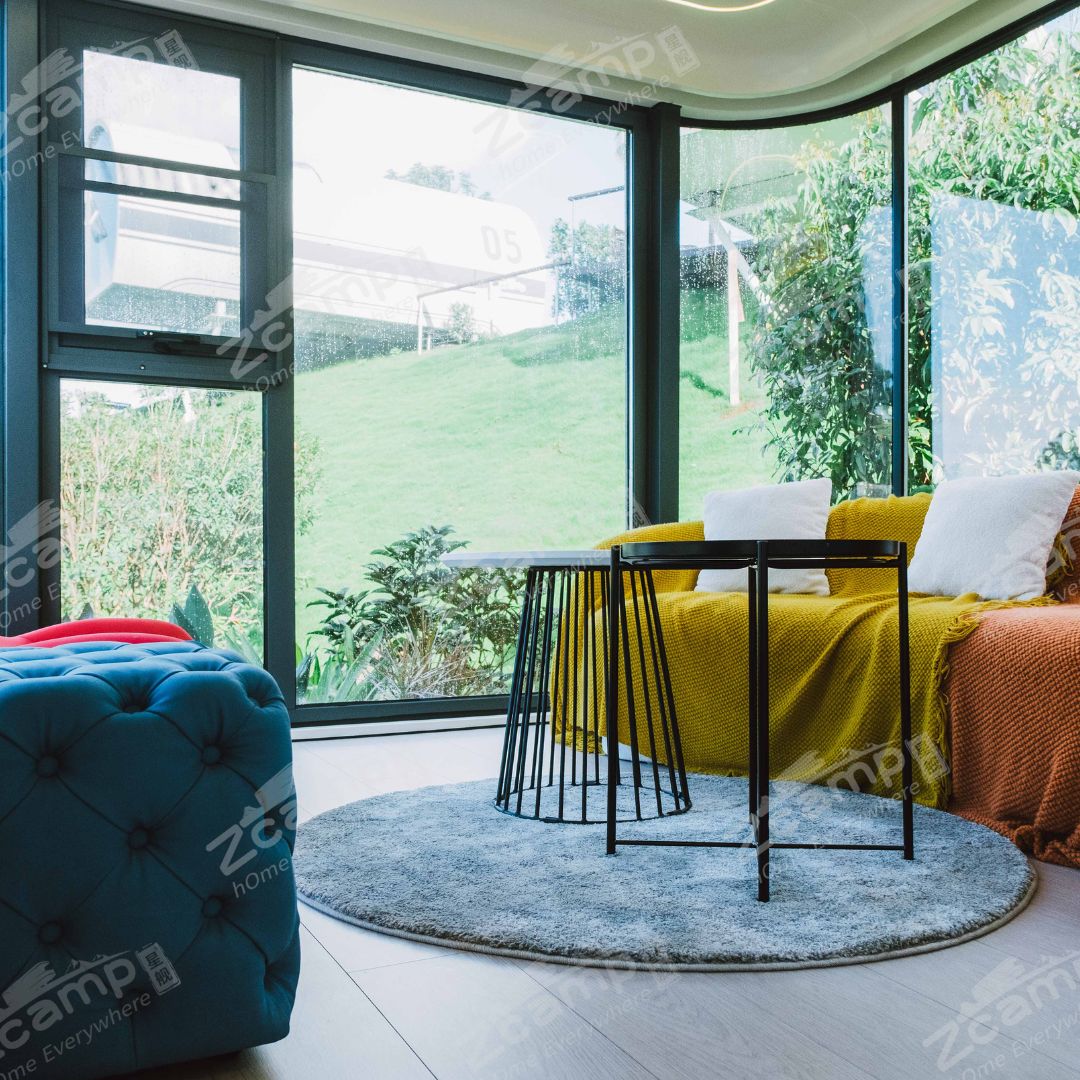Zcamp P7 Modern Prefab House With Balcony – Alpicool UK Store