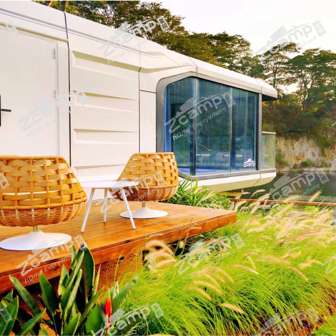 Zcamp P7 Modern Prefab House With Balcony – Alpicool UK Store